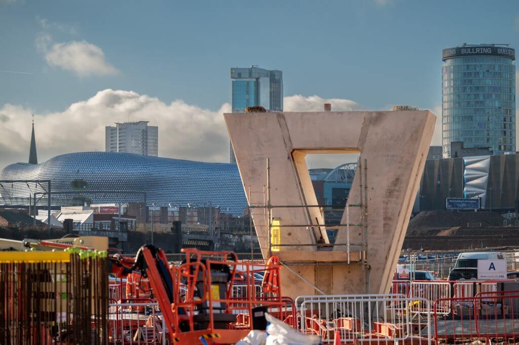 HS2 First Giant V-Shaped Pier – digisigrail.co.uk